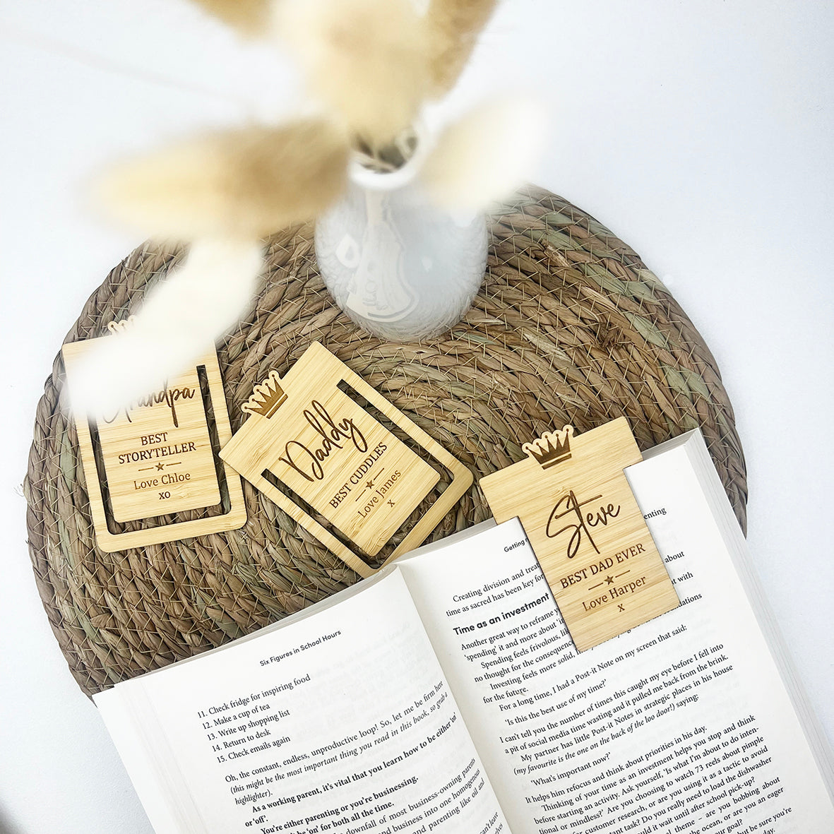 Mini Personalised Crown Bookmark – Colour and Spice Pty Ltd