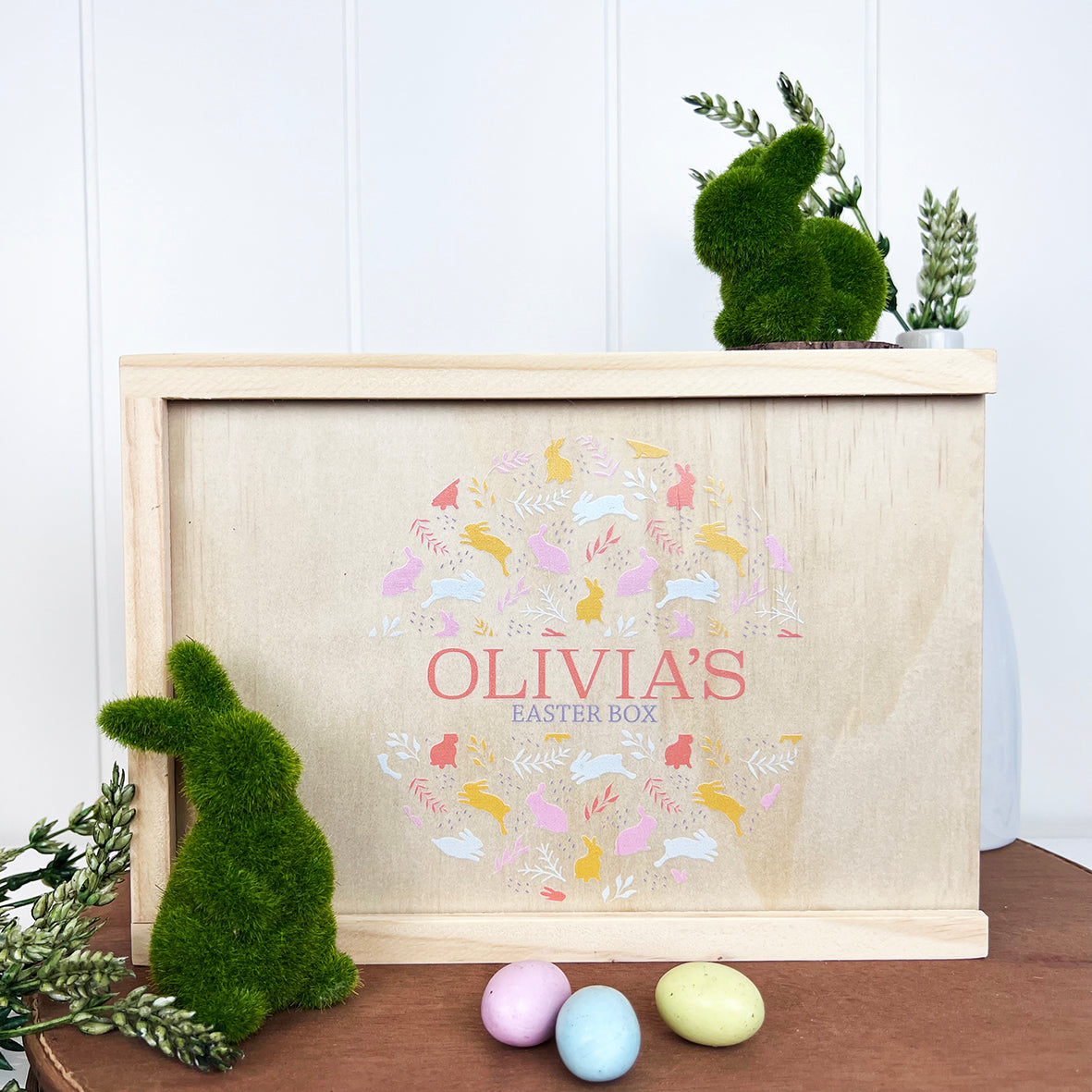 Personalised Easter Icons Keepsake Box - Colour and Spice Pty Ltd