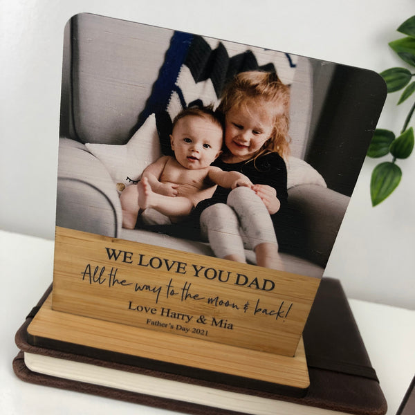 Personalised Photo Magnet & Stand - Colour and Spice Pty Ltd